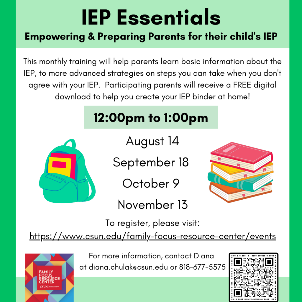 IEP Essentials: Empowering & Preparing Parents for their child’s IEP ...