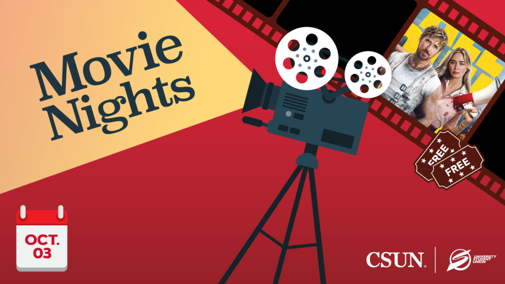 USU Movie Night: “Fall Guy” – CSUN News & Events