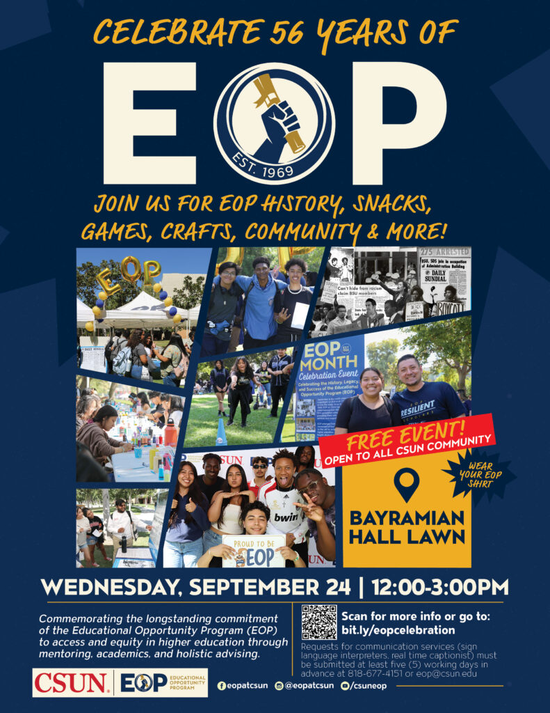 EOP Month Celebration – CSUN News & Events