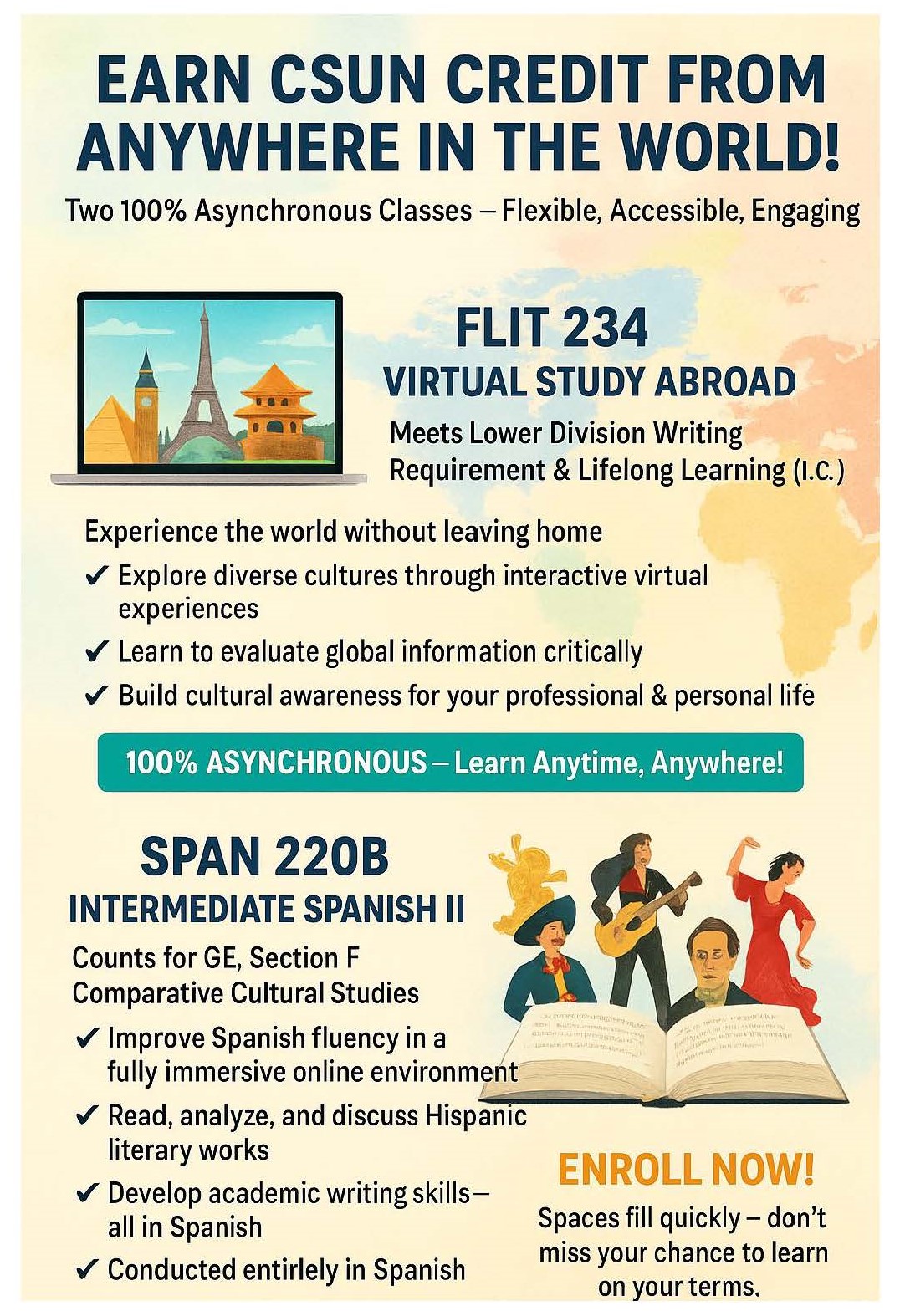 Enroll Now and Learn on Your Terms! – CSUN News & Events