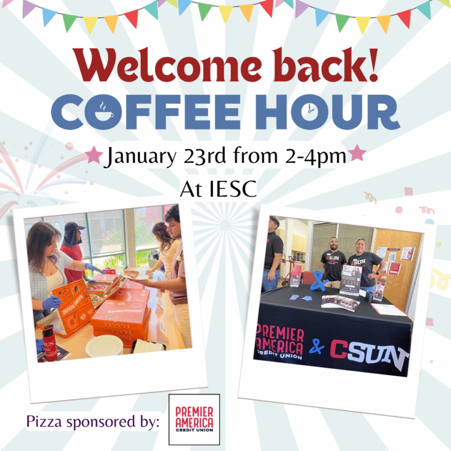 Welcome Back Coffee Hour – CSUN News & Events