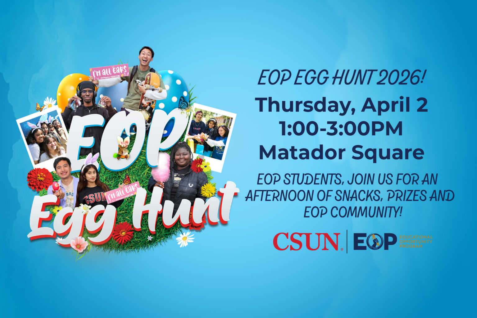 EOP Egg Hunt 2026 – CSUN News & Events